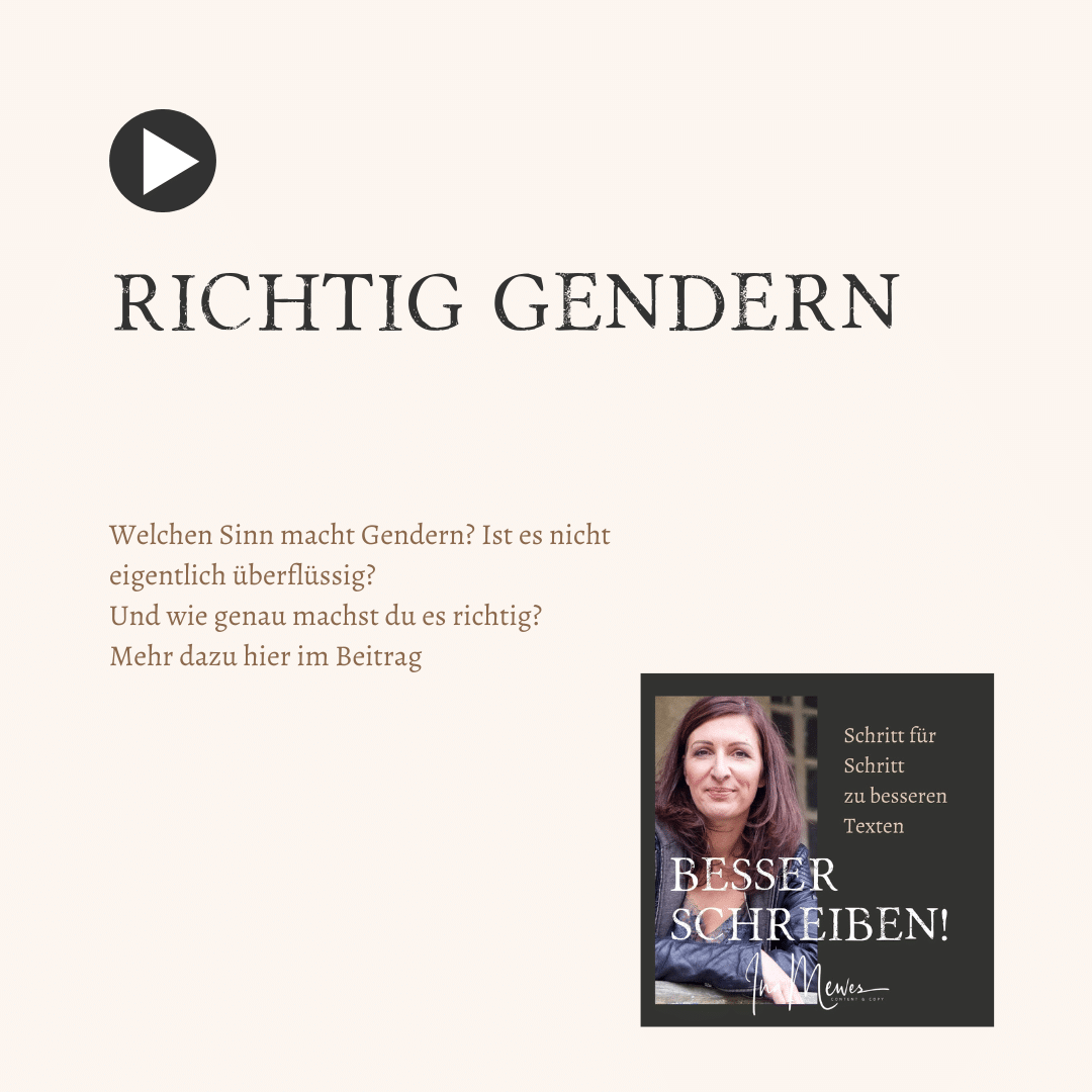 Richtig Gendern: ist es nötig und wenn ja, wie setzt du es um?